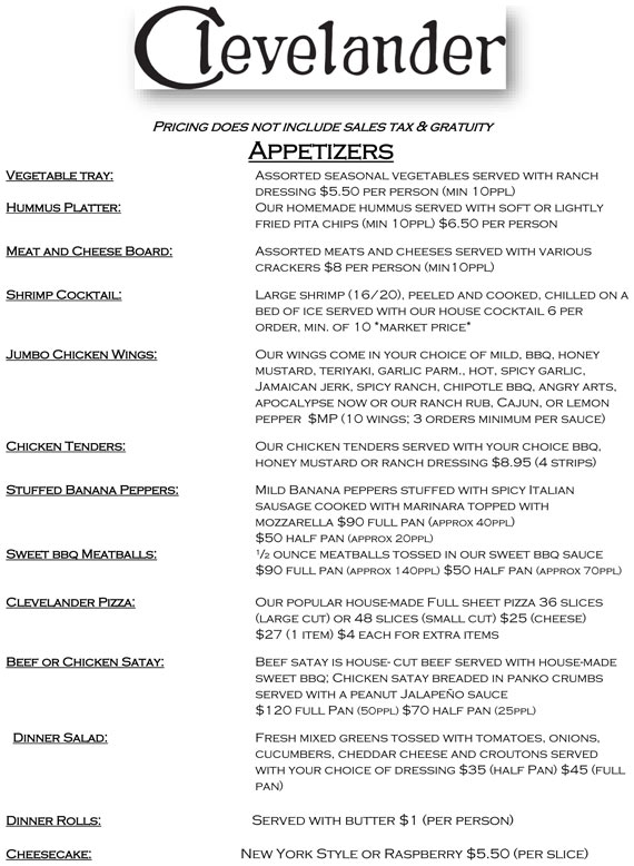 The Clevelander, Bars in Cleveland Ohio, Private Party Rooms Cleveland Ohio